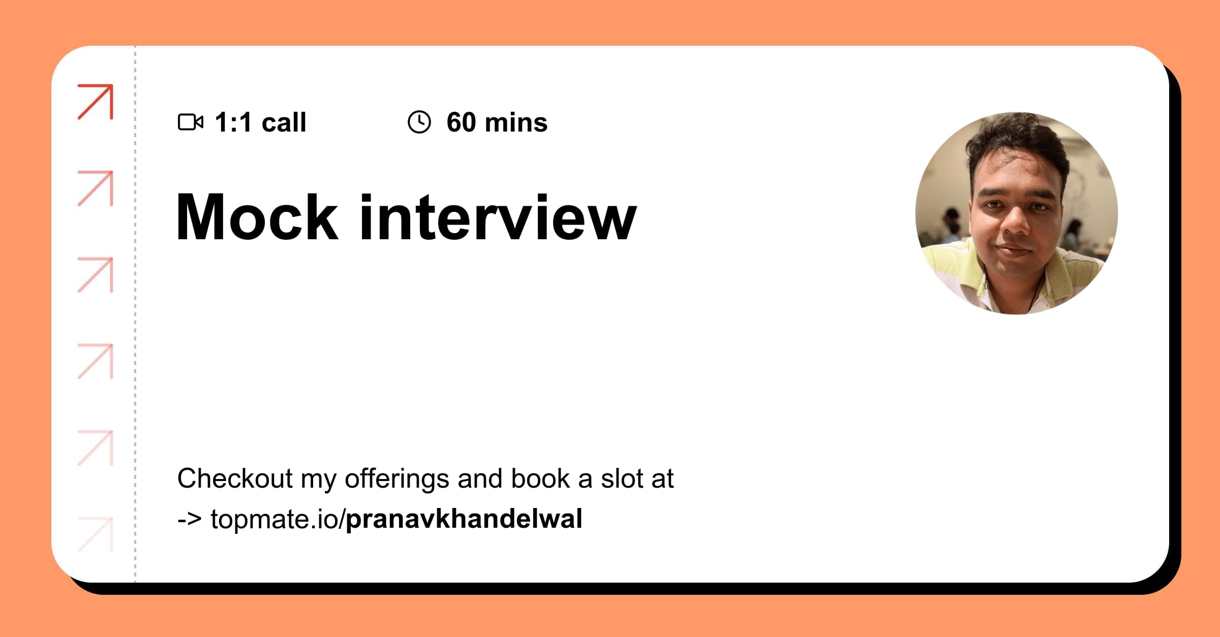 Mock interview with Pranav Khandelwal